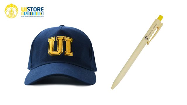 Special Bundling Topi UI & Ballpoint | Official Merchandise UI