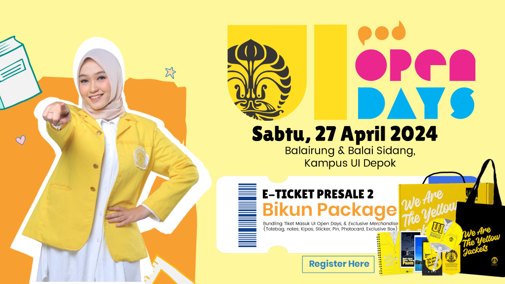 Bikun Package UI Open Days [1 Day Pass Ticket 28 Mei 2023 + Official ...