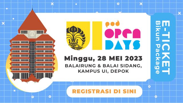 Bikun Package UI Open Days [1 Day Pass Ticket 28 Mei 2023 + Official ...